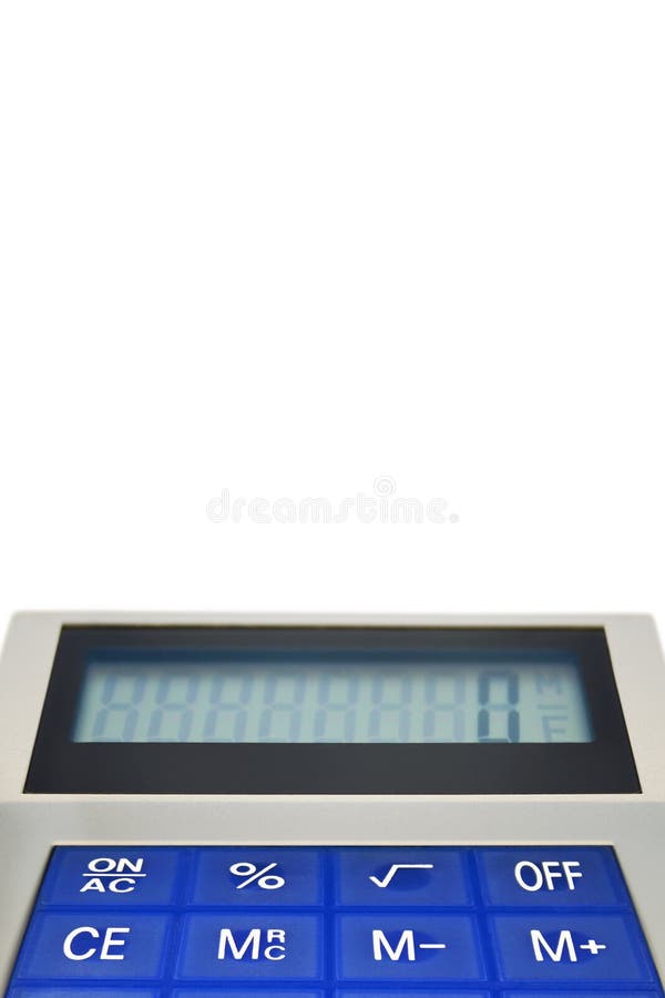 Desktop Calculator stock image. Image of mathematical - 50674003