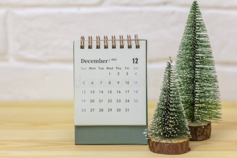 Desktop Calendar for December 2021.Calendar for Planning for the Month ...