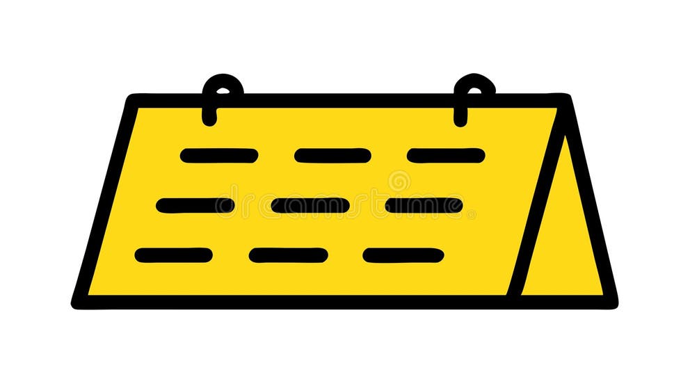 Desktop Calendar Icon â€ Scheduling Events, Vector Design Generative AI ...