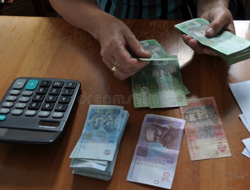 On the desktop cashier stock photo. Image of notes, accounting - 76626646