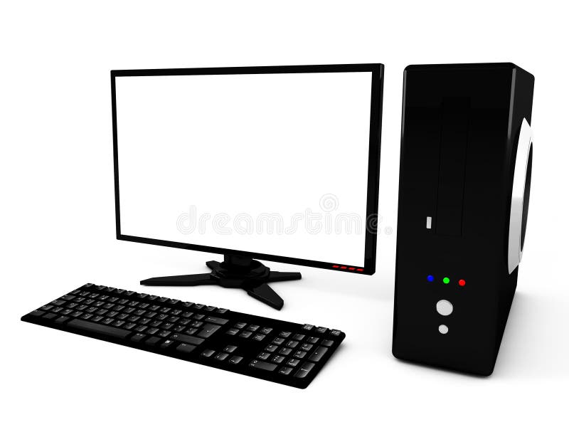 Front View Computer Cpu Stock Illustrations – 185 Front View Computer ...