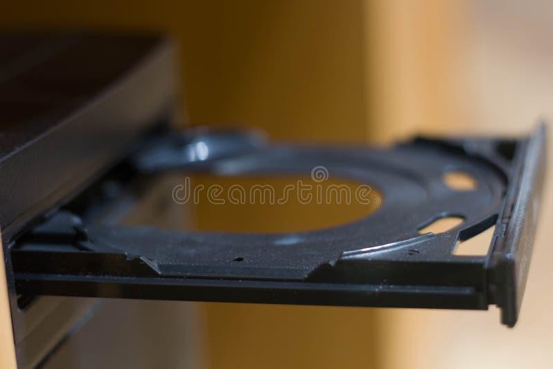 Desktop Computer and CD-ROM Drive Close Up Shot Stock Image - Image of ...