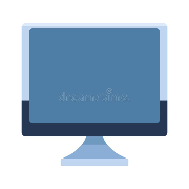 Desktop computer device stock vector. Illustration of computer - 231422318