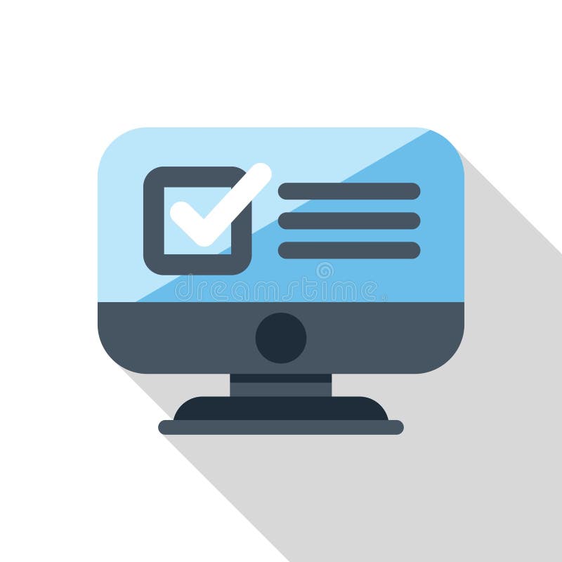 Desktop Computer Displaying Online Survey for Customer Feedback and ...