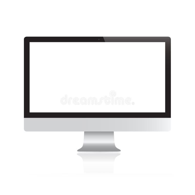 Desktop Computer stock vector. Illustration of office - 49101495