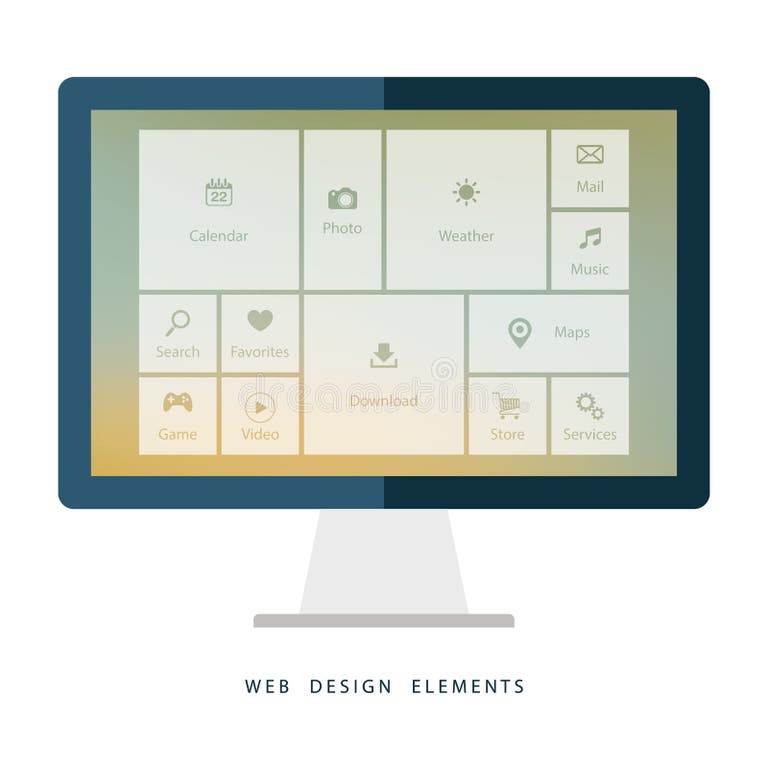 Desktop Interface Stock Illustrations – 27,813 Desktop Interface Stock ...