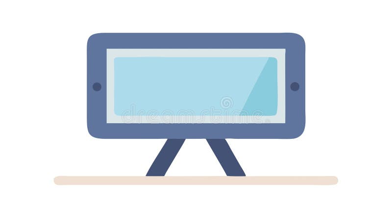 Desktop Computer Monitor Outline Icon, Vector Design Generative AI ...