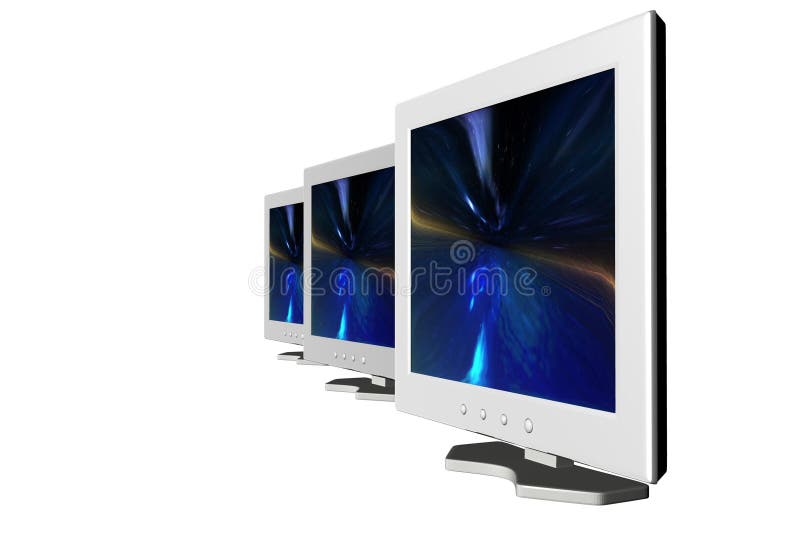 Isolated Desktop Computer II Stock Illustration - Illustration of ... Isolated Desktop Computer II Stock Illustration - Illustration of ...