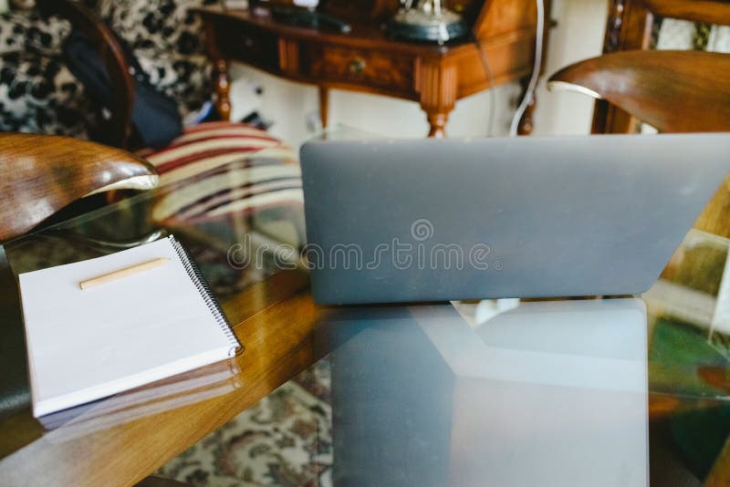 Desktop Computer and Notebook To Work with Inspiration and Capture New ...