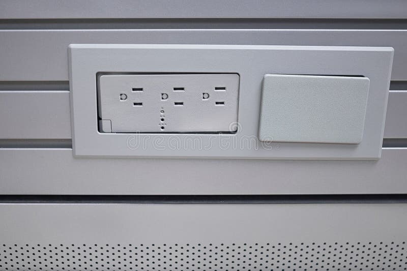 Desktop Computer Outlet Port Socket Stock Photo - Image of control ...