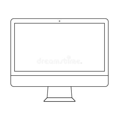 Computer Outline Stock Illustrations – 567,081 Computer Outline Stock ...