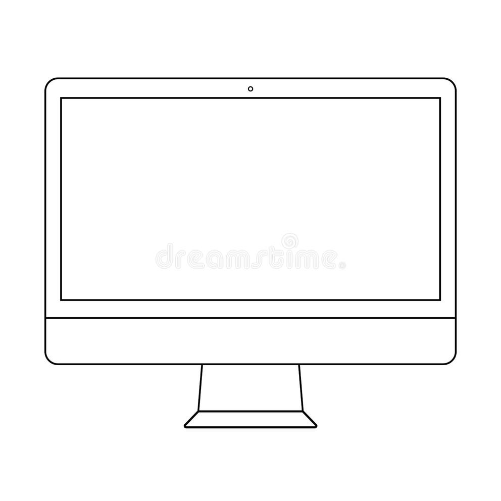 Outline Monitor Stock Illustrations – 94,793 Outline Monitor Stock ...