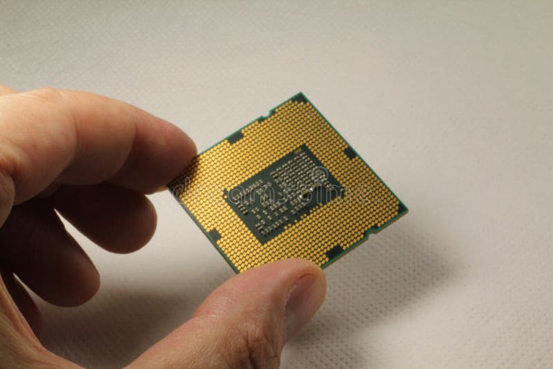 Desktop Pc Processors Isolated on White Stock Photo - Image of desktop ...