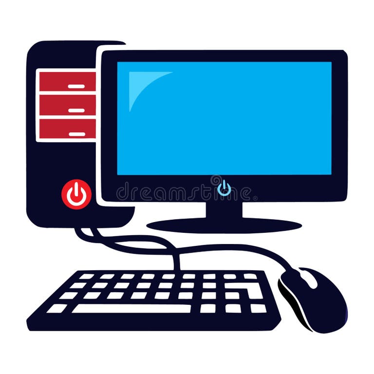 Computer Setup Stock Illustrations – 31,600 Computer Setup Stock ...