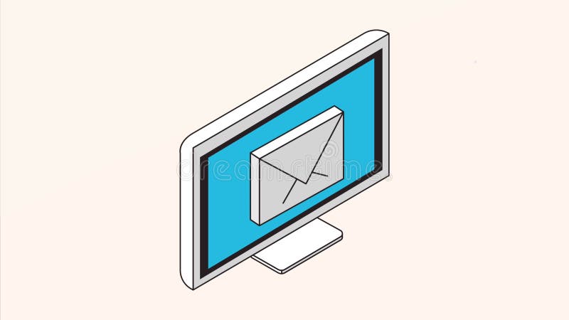 Desktop Computer Tech Device Animation Stock Video - Video of internet ...