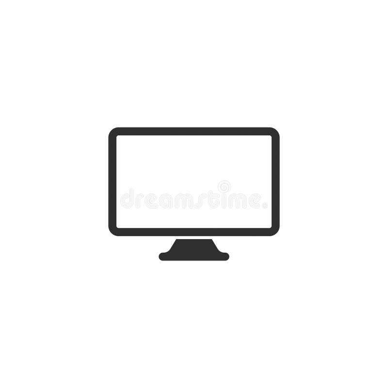 Desktop Computer Workstation Vector 2 Stock Photo - Illustration of ...