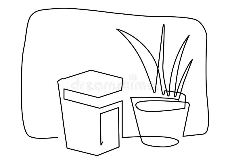 Desktop Dish Rack, Organizer for Clean Dishes. Still Life on the ...