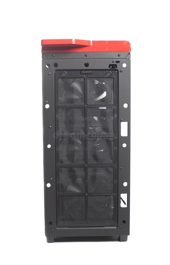 Desktop Empty Computer Case Stock Image - Image of disc, broken: 111127977