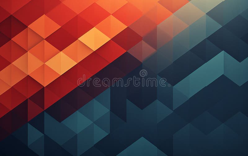 Desktop Geometric Patterns Wallpaper with Minimalist Design. Generative ...