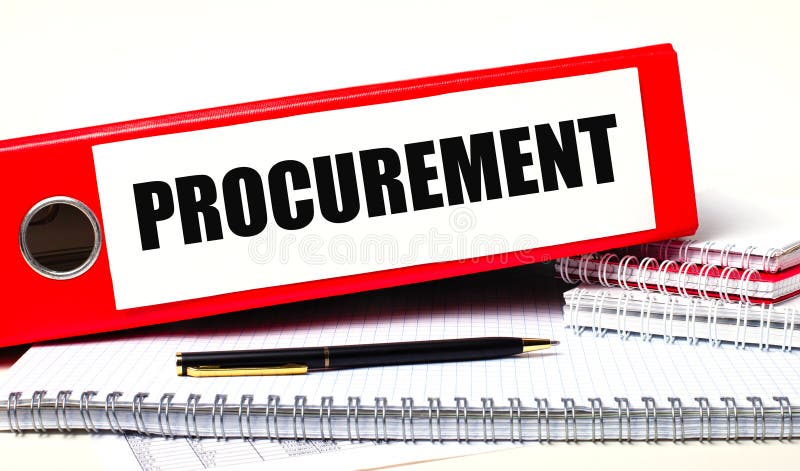 Procurement of Letters for the Design of the Project Stock Photo ...