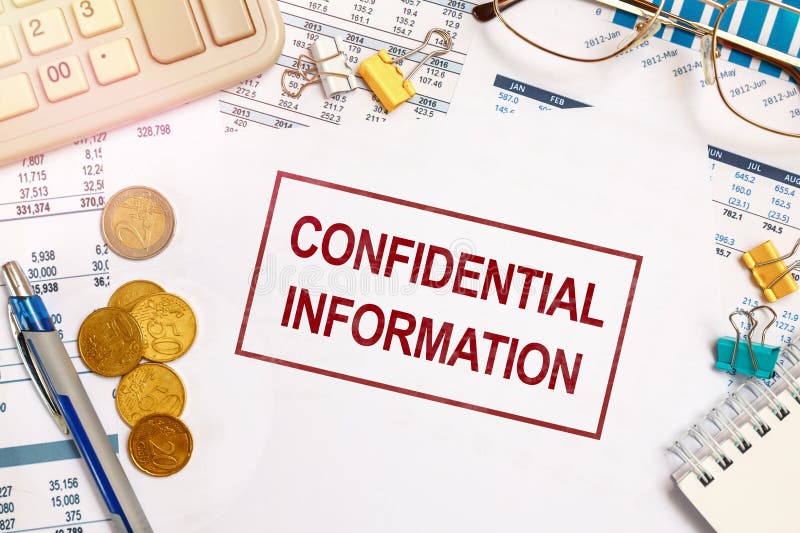 Desktop Office Desk, Notebook and Documents with with Inscription ...