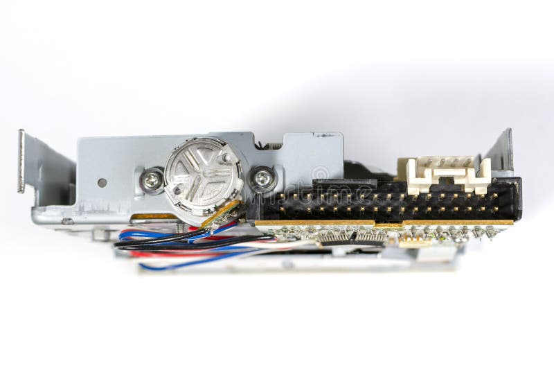 Desktop PC Card Board Top View. Close-up Stock Photo - Image of service ...