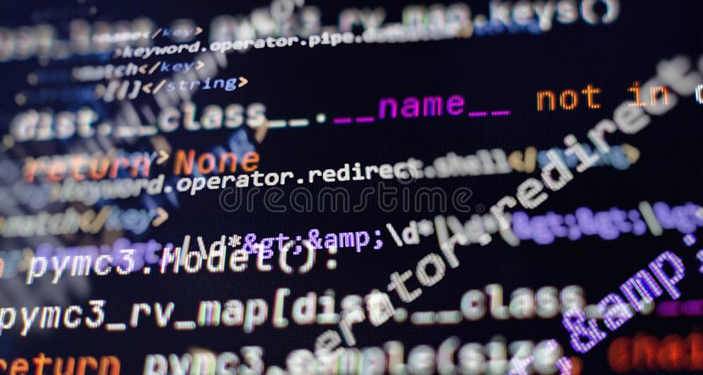 Desktop PC Monitor Photo. Javascript Functions, Variables, Objects ...