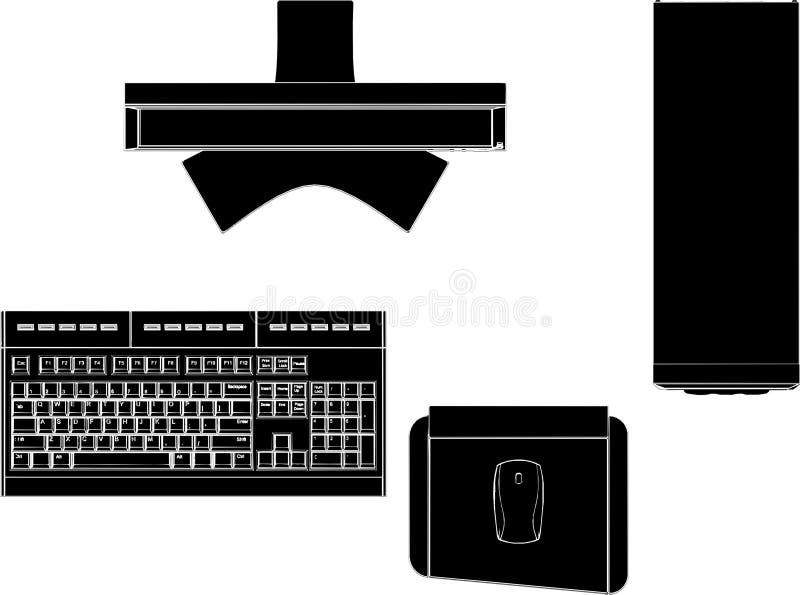 Desktop Pc Vector 01 Stock Illustrations – 5 Desktop Pc Vector 01 Stock ...