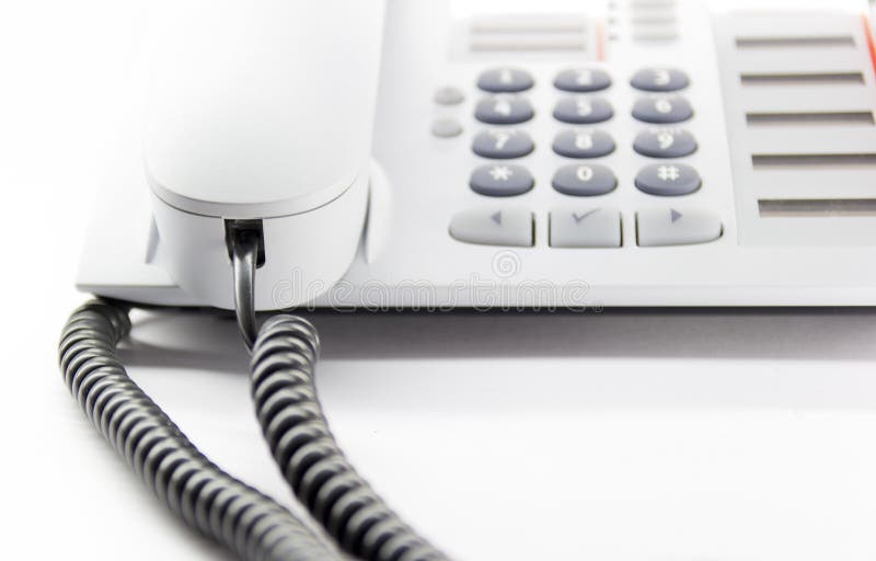 Desktop phone stock image. Image of communications, dial - 17754053