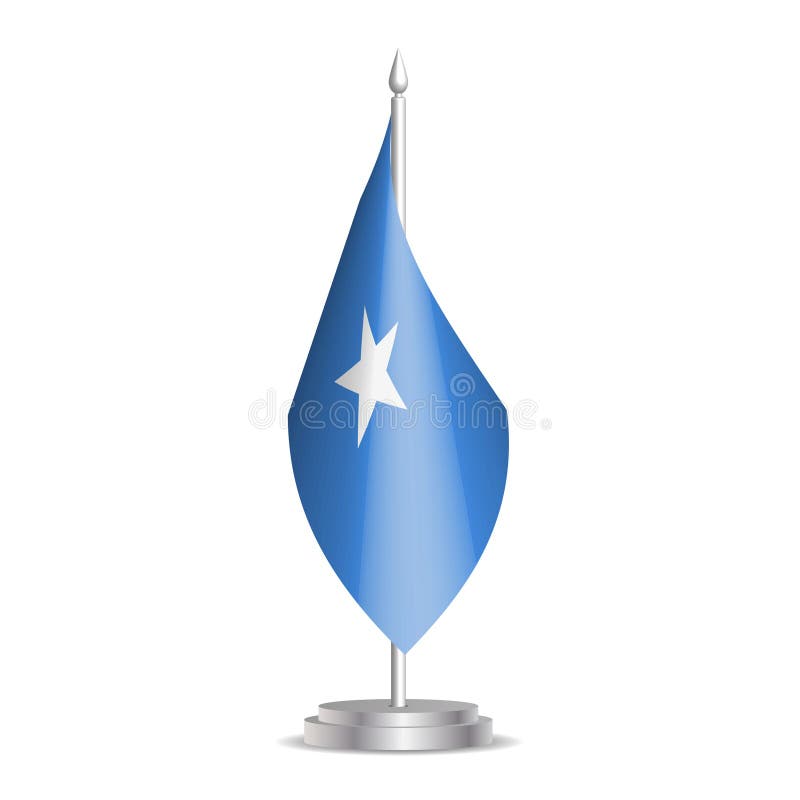 Desktop Presentation Flag of Somalia Stock Vector - Illustration of ...