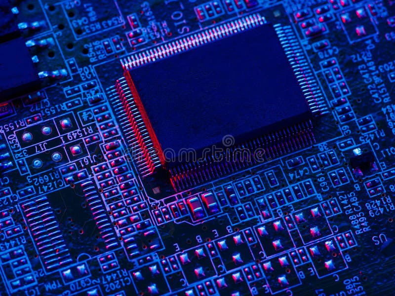 Desktop Processor of a Personal Computer, Laptop on the Motherboard ...