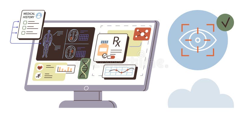 Biometrics Genetics Stock Illustrations – 177 Biometrics Genetics Stock ...