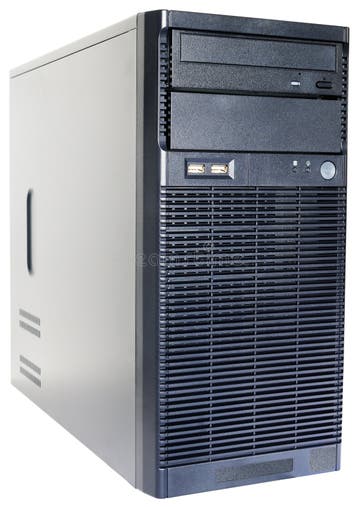 Desktop server stock image. Image of isolated, isometric - 14657163