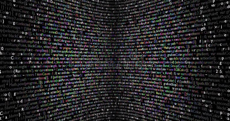 Desktop Source Code and Technology Background, Developer or Programer with Coding and ...