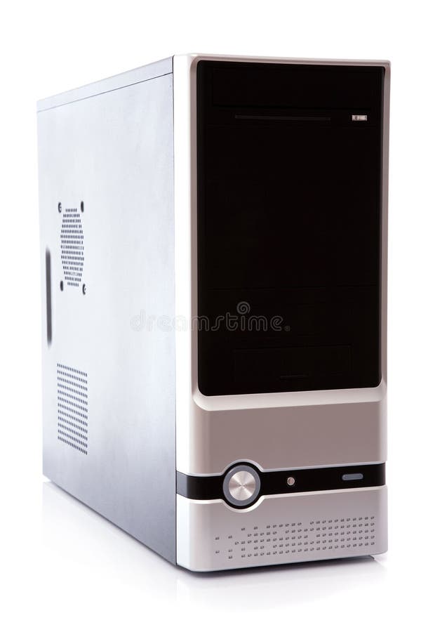 Desktop tower stock photo. Image of workplace, technology - 13056856