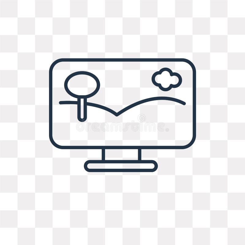 Desktop Screen Transparent Background Png Stock Illustrations – 755 ...