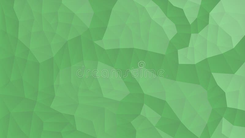 Desktop Wallpaper with Green Triangular Gradient Pattern. Vector Design ...