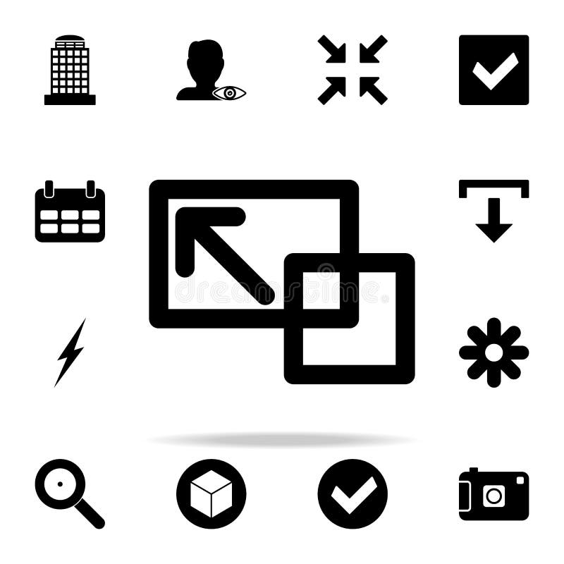Desktop Zoom Sign Icon. Web Icons Universal Set for Web and Mobile ...
