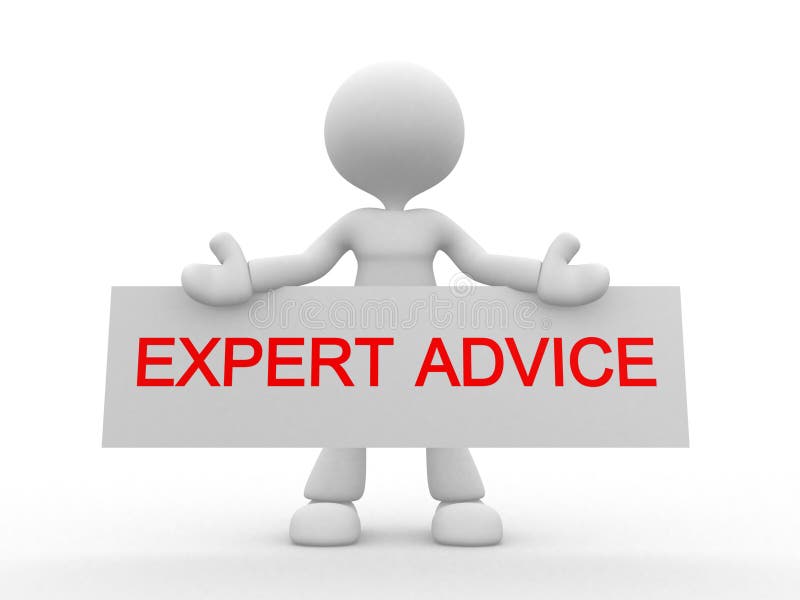 Deskundig advies stock illustratie. Illustration of hulp - 25573218