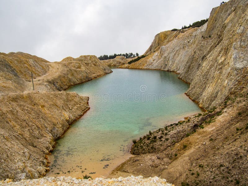 Desolate and Beautiful Landscape Stock Image - Image of lake, europe ...