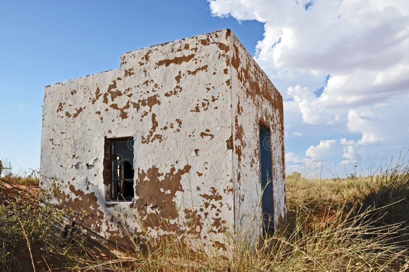 Desolate building stock photo. Image of white, field - 13177916