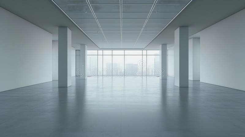 Desolate Depths: a Hauntingly Beautiful Abandoned Space Stock ...