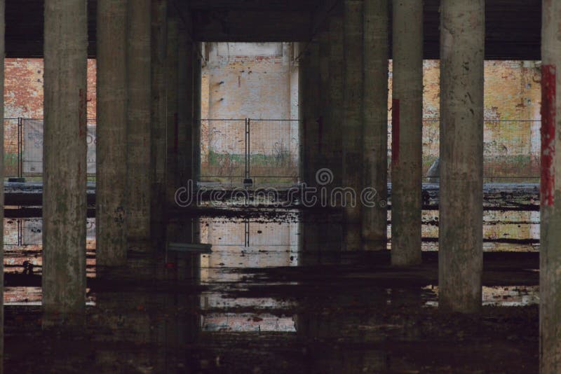 Desolate empty dark place stock image. Image of place - 84183163