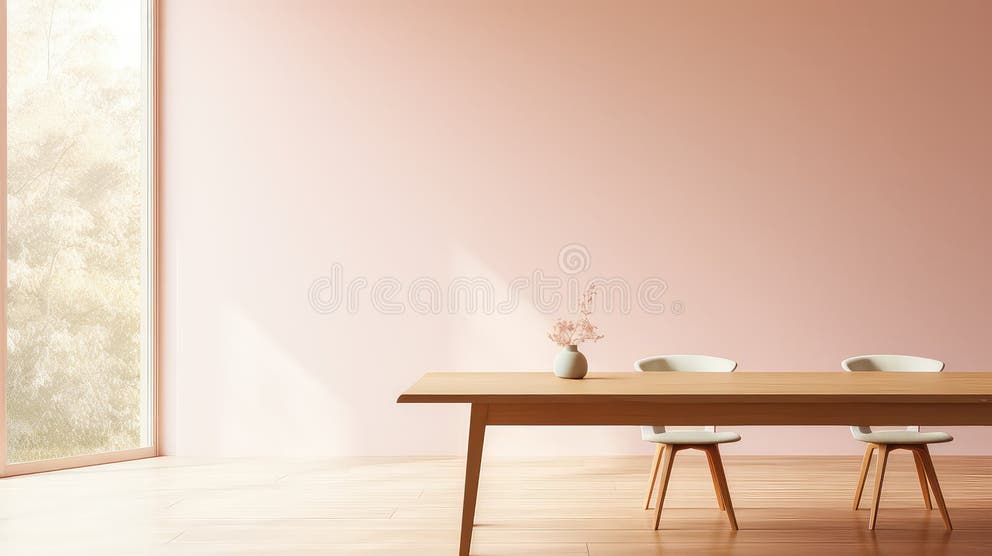 Desolate Empty Home Background Stock Photo - Image of home, generated ...