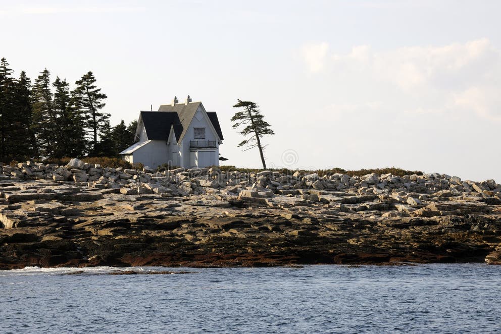 Desolate Island stock image. Image of maine, island, rocks - 22108537