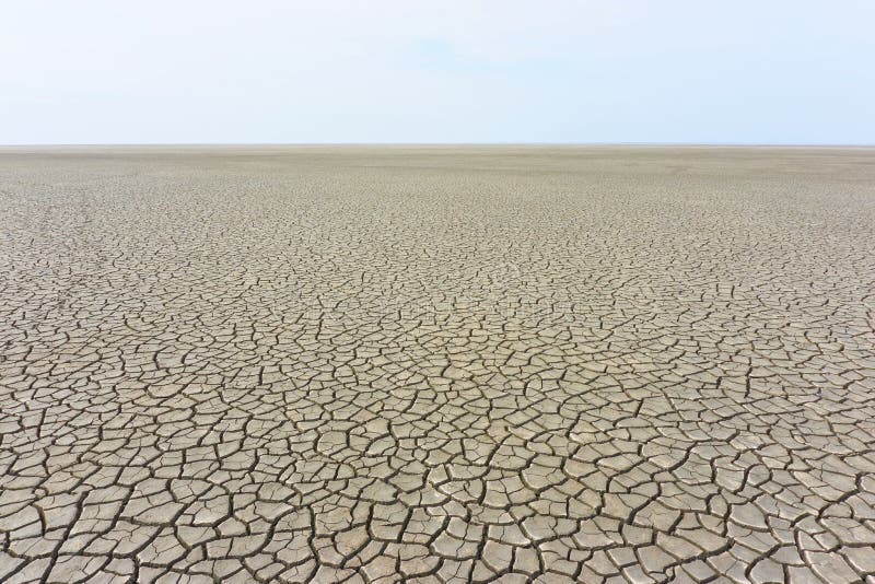 Surreal Desolate Desert Landscape Background Stock Photo - Image of ...