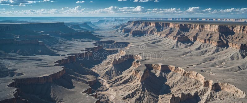 Desolate Landscape Large Canyon Middle Stock Photos - Free & Royalty ...