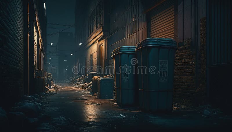 Empty Backstreet Stock Illustrations – 69 Empty Backstreet Stock ...
