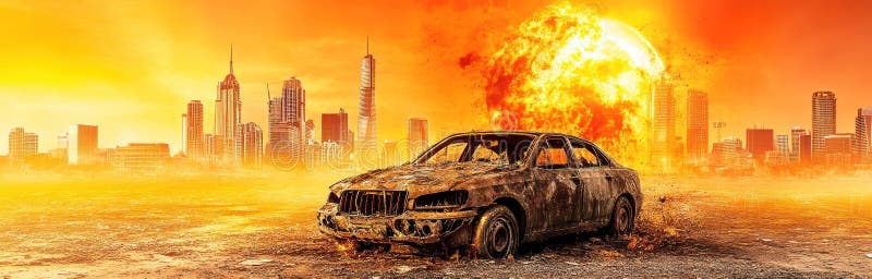 Desolate World: Machines Take Over Human Landscape in Post-Apocalyptic ...