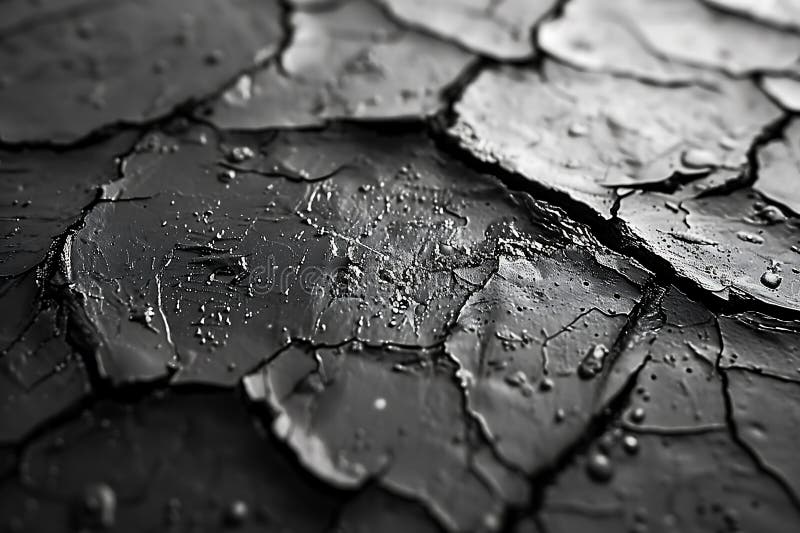 The Desolation of a World without Water Stock Illustration ...